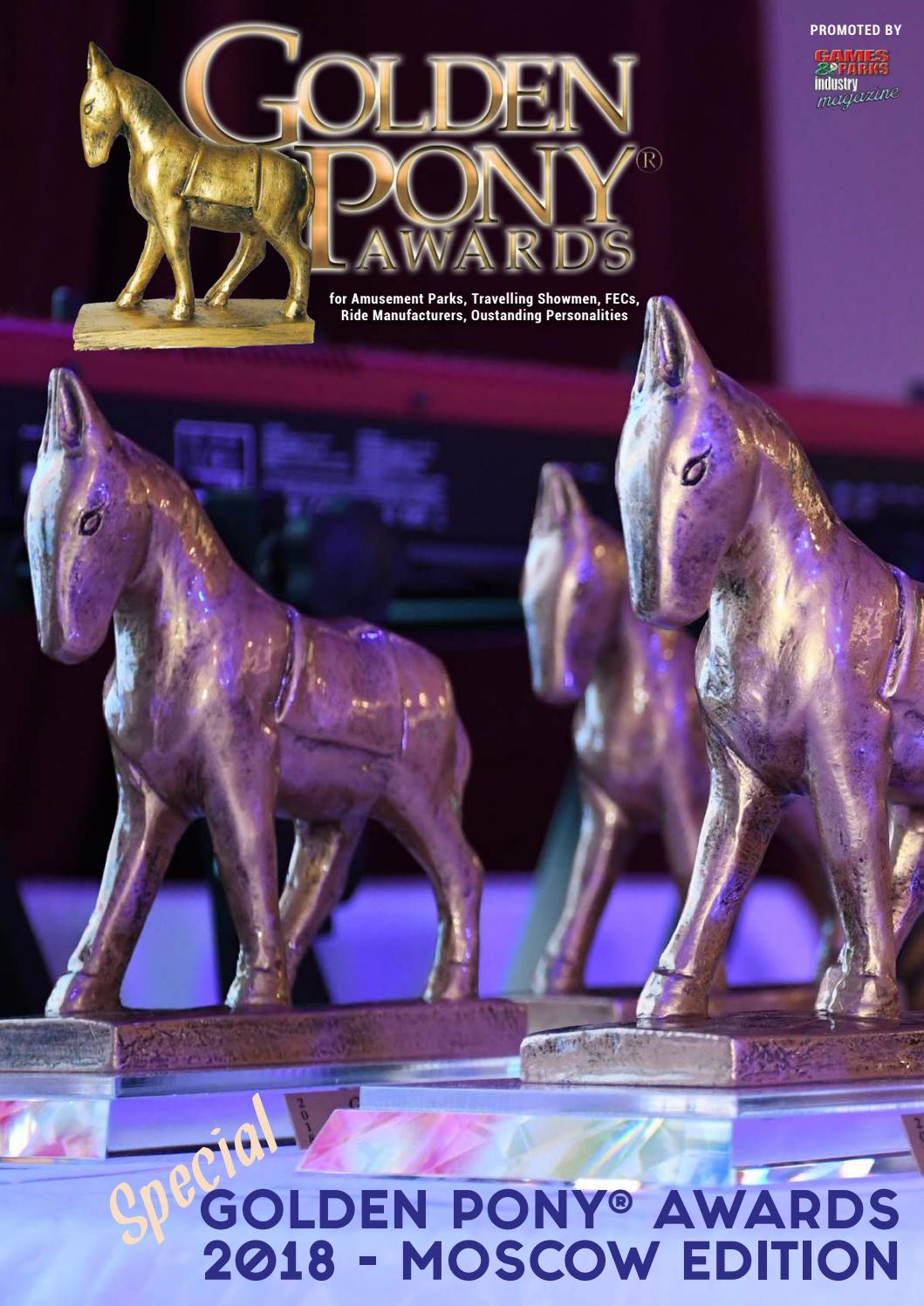 Special GOLDEN PONY AWARDS 2018 Moscow Edition by Games & Parks ...