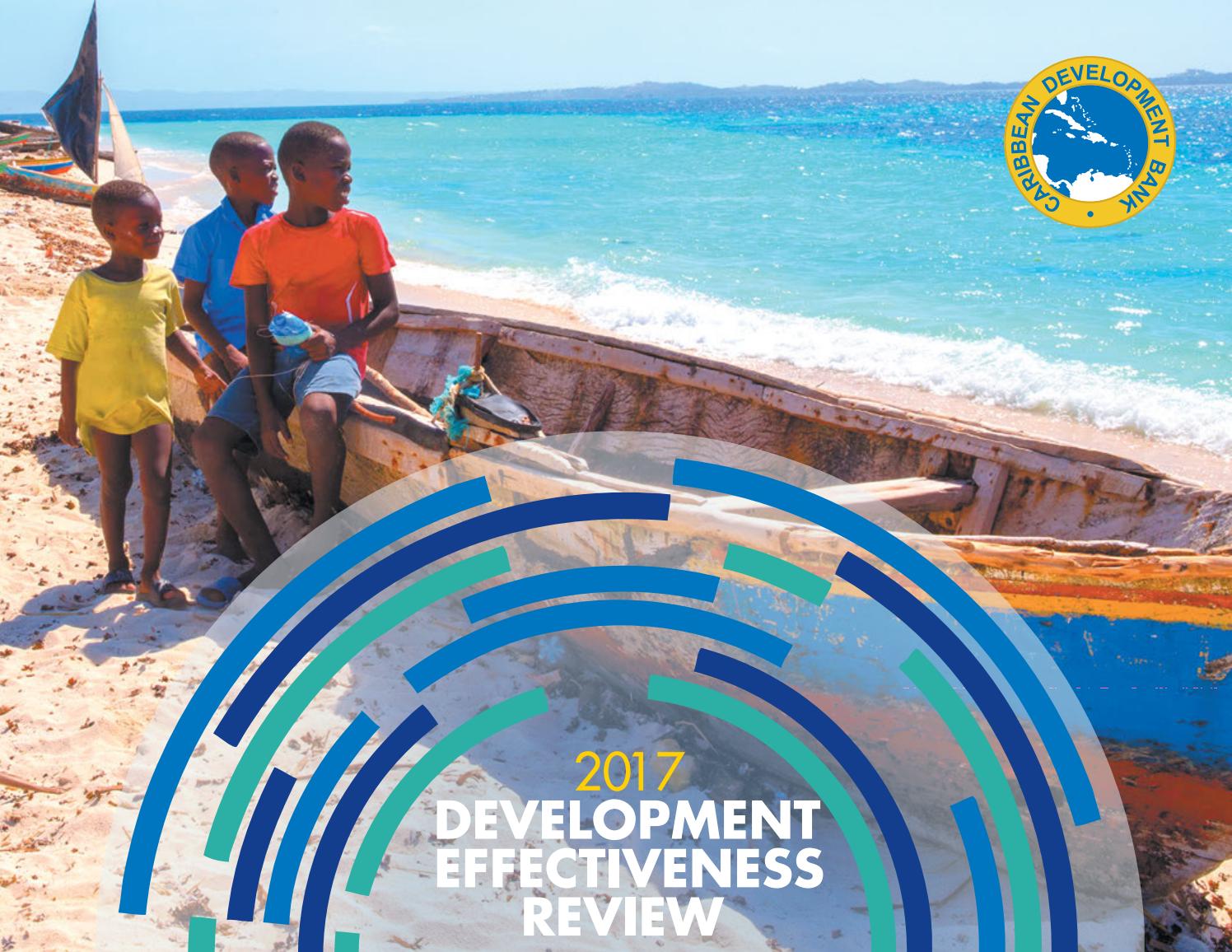 Development Effectiveness Review 2017 by Caribbean Development Bank - Issuu