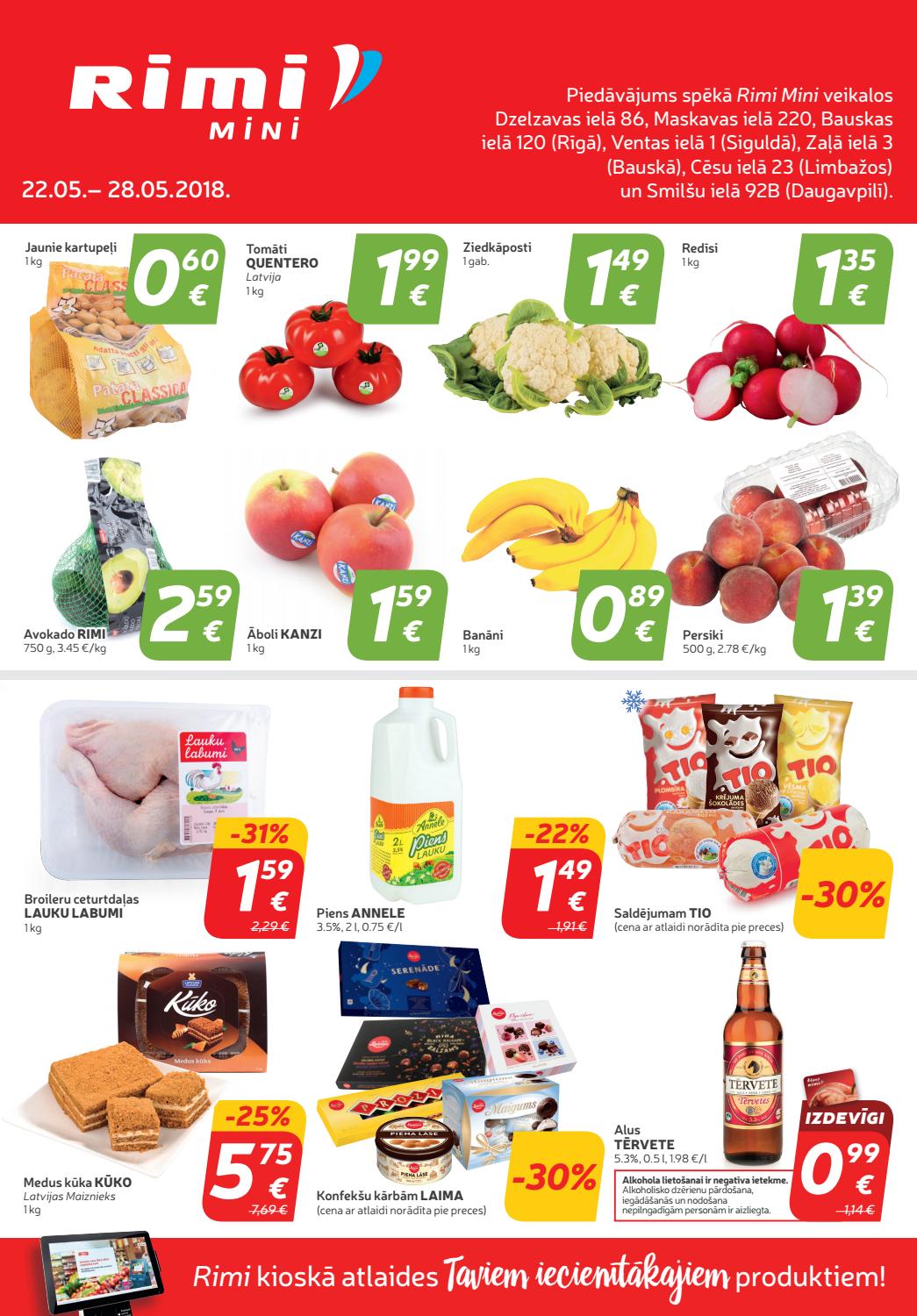 Mini rimi 22.05-28.05 by Rimi - Issuu