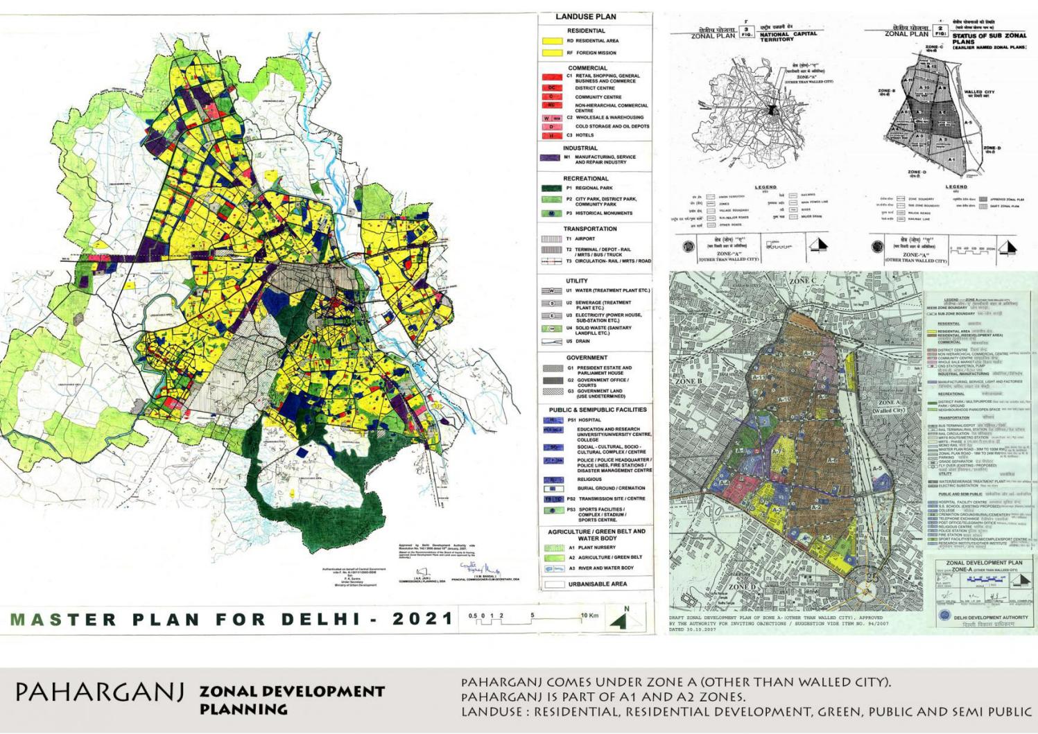 Urban Design : Paharganj (Residential Redevelopment Area) by Anushka ...