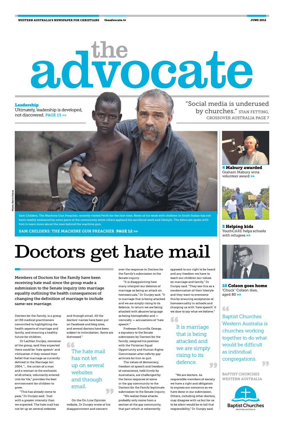 The Advocate June 2012 by imageseven - Issuu