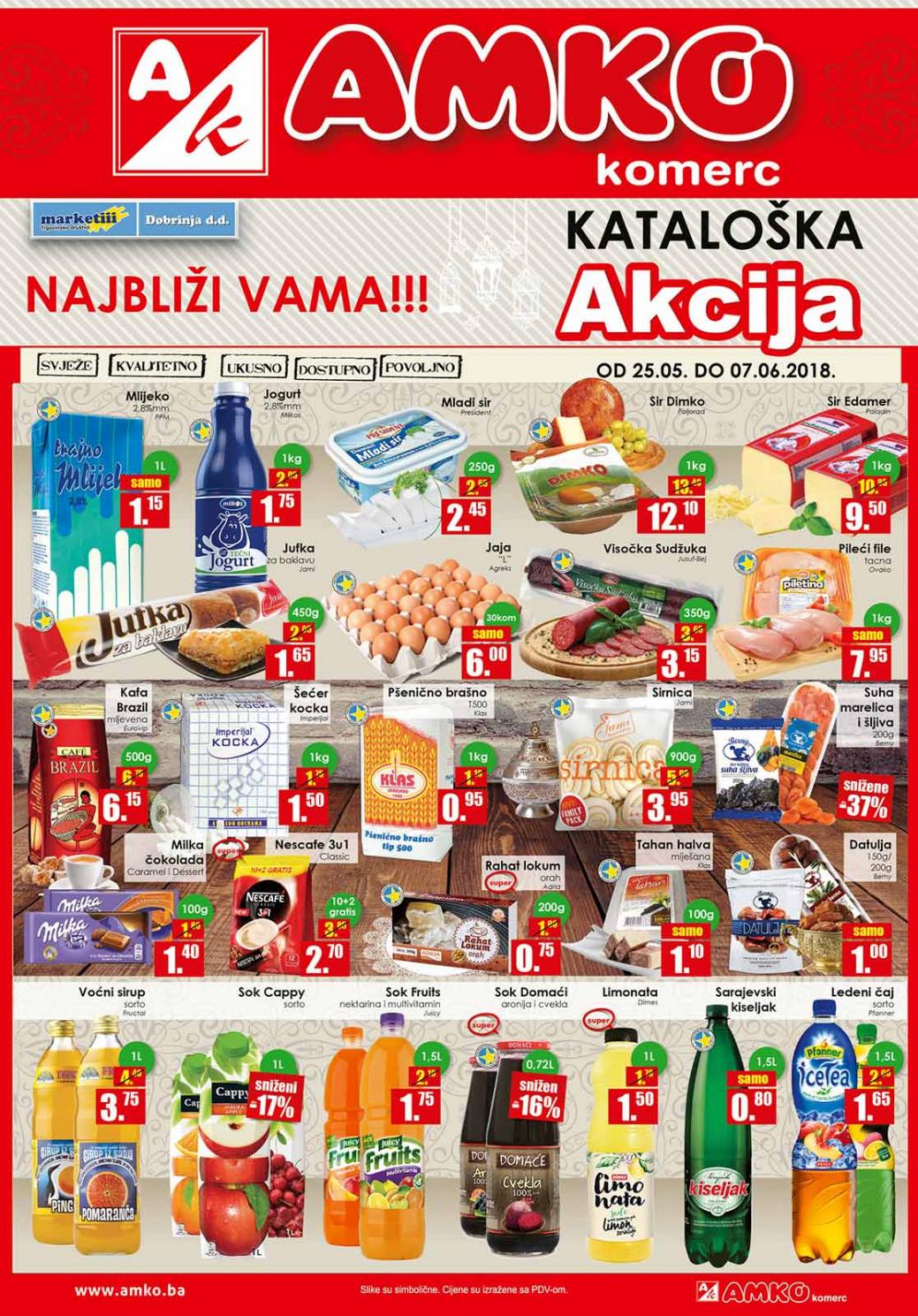 Amko komerc katalog supermarketa od 25.05.-07.06.2018. by Catalog.ba ...