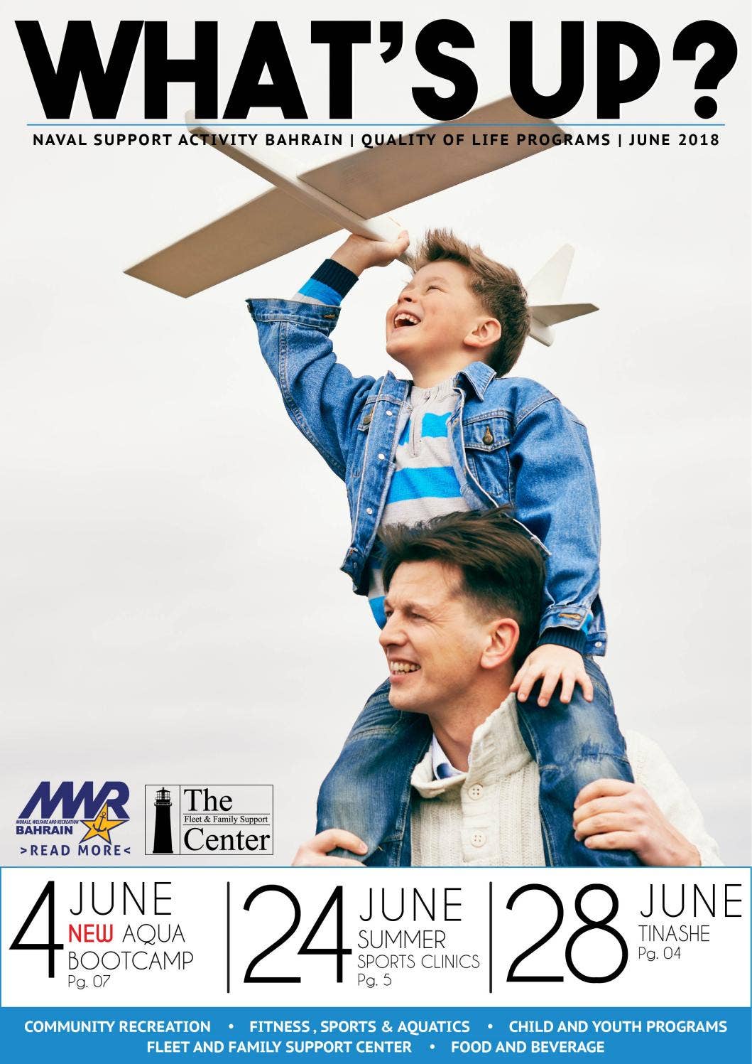 What's Up Newsletter | June 2018 | Navy MWR Bahrain by NavyMWRBahrain ...
