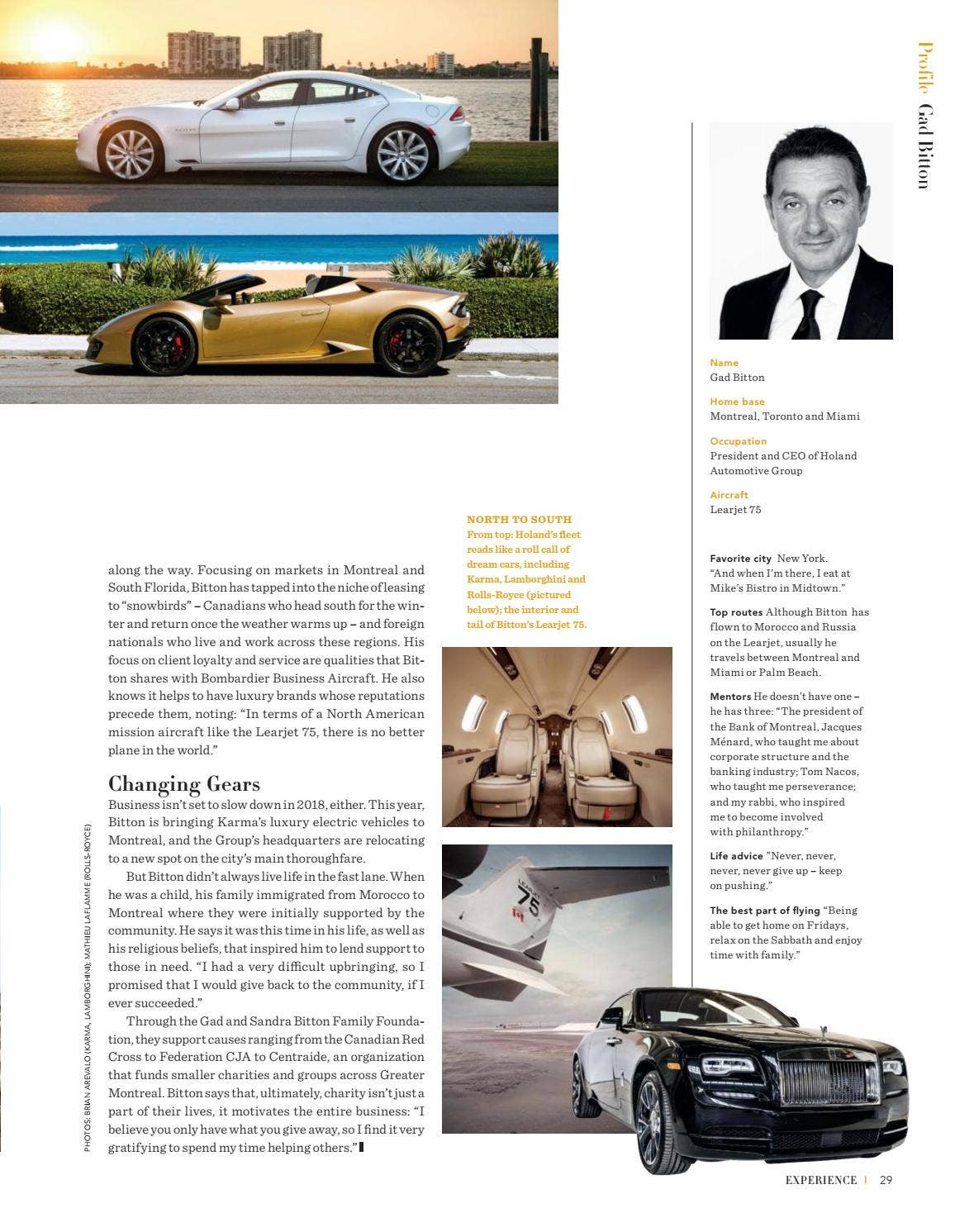 Bombardier Experience Magazine 30 by Spafax - Issuu
