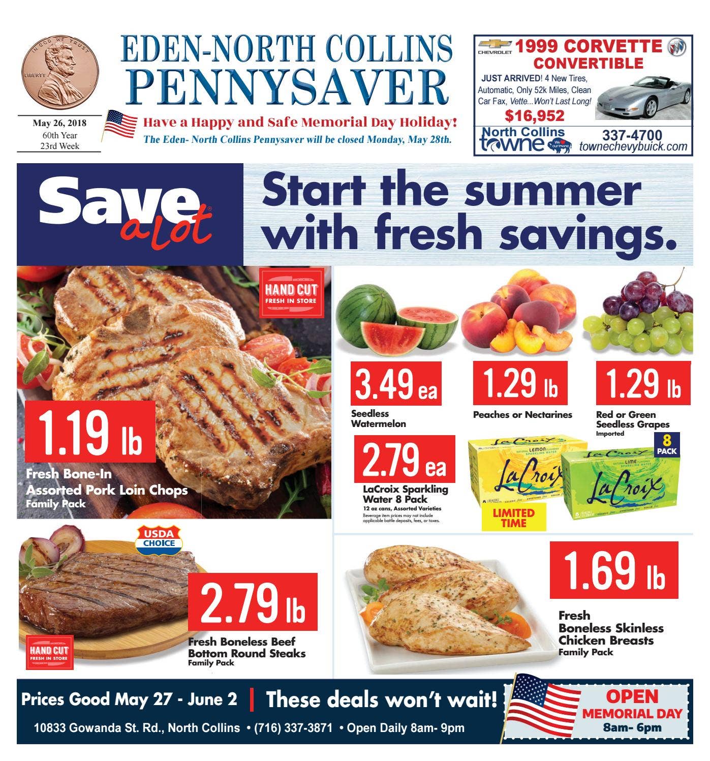 Eden- North Collins Pennysaver 5-26-18 by Eden- North Collins ...