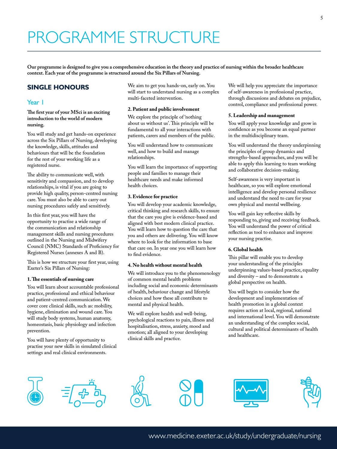 Nursing Undergraduate subject brochure 2019 by University of Exeter - Issuu