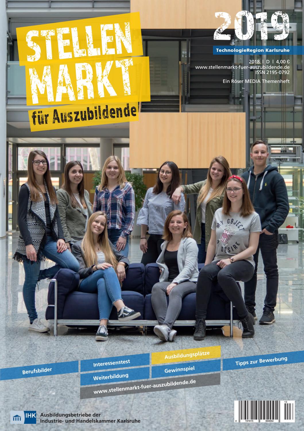 Der „Stellenmarkt für Auszubildende“ 2019 by Röser Media - Issuu