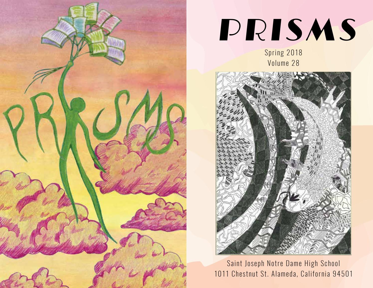 Prisms: Spring 2018 | Volume 28 by Saint Joseph Notre Dame High School ...