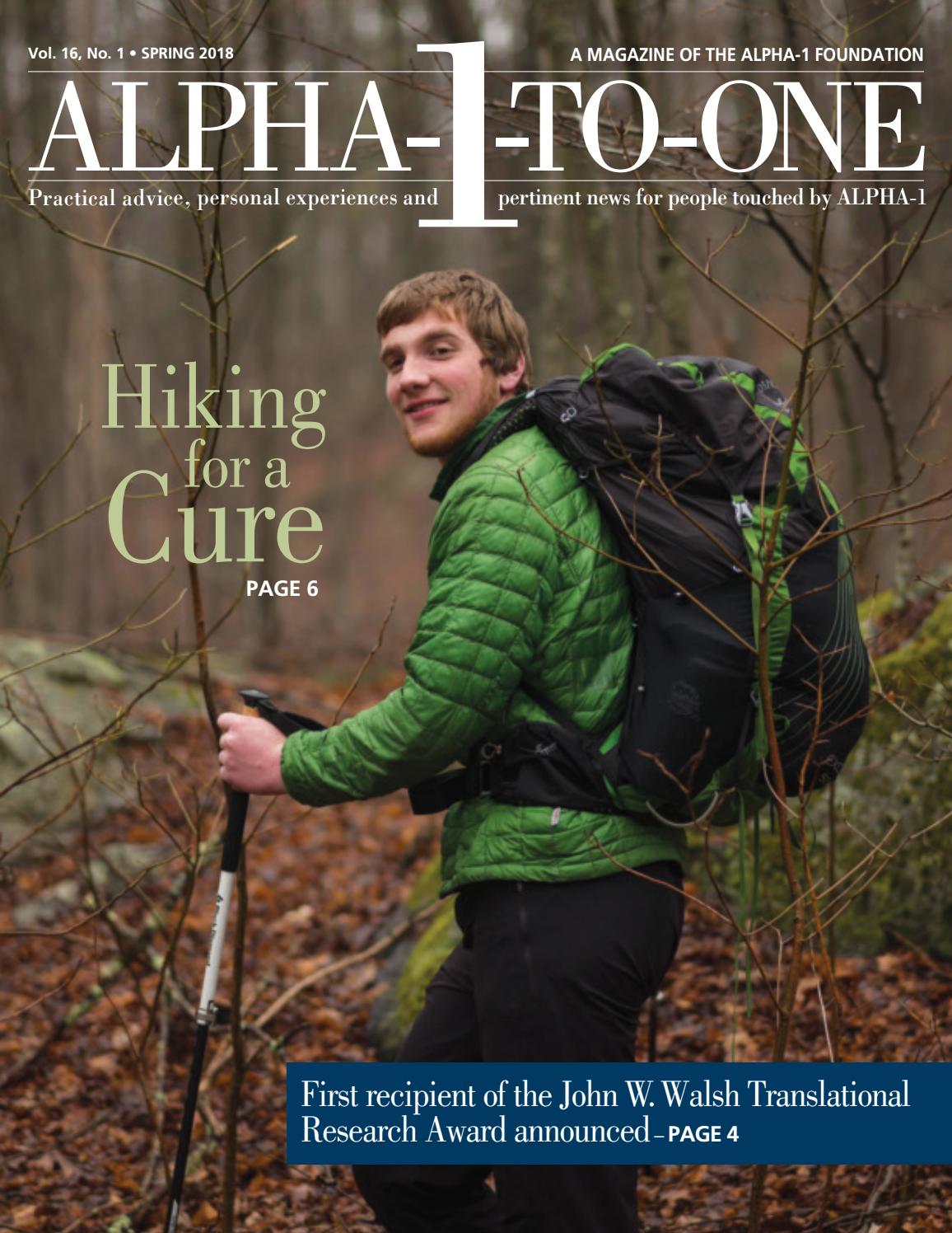 Alpha-1-To-One Magazine | Vol. 16, No. 1 (Springl 2018) by Alpha-1 ...