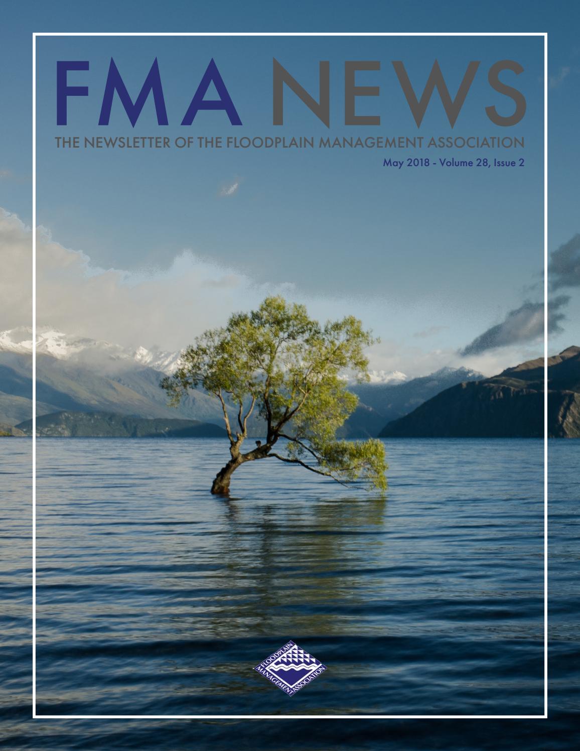 FMA NEWS May 2018 - Volume 28, Issue 2 by Floodplain Management ...