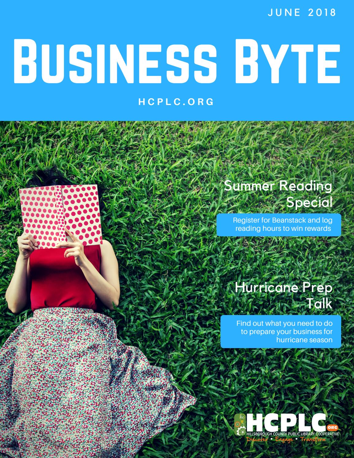 Business Byte - June 2018 by Hillsborough County Public Library ...