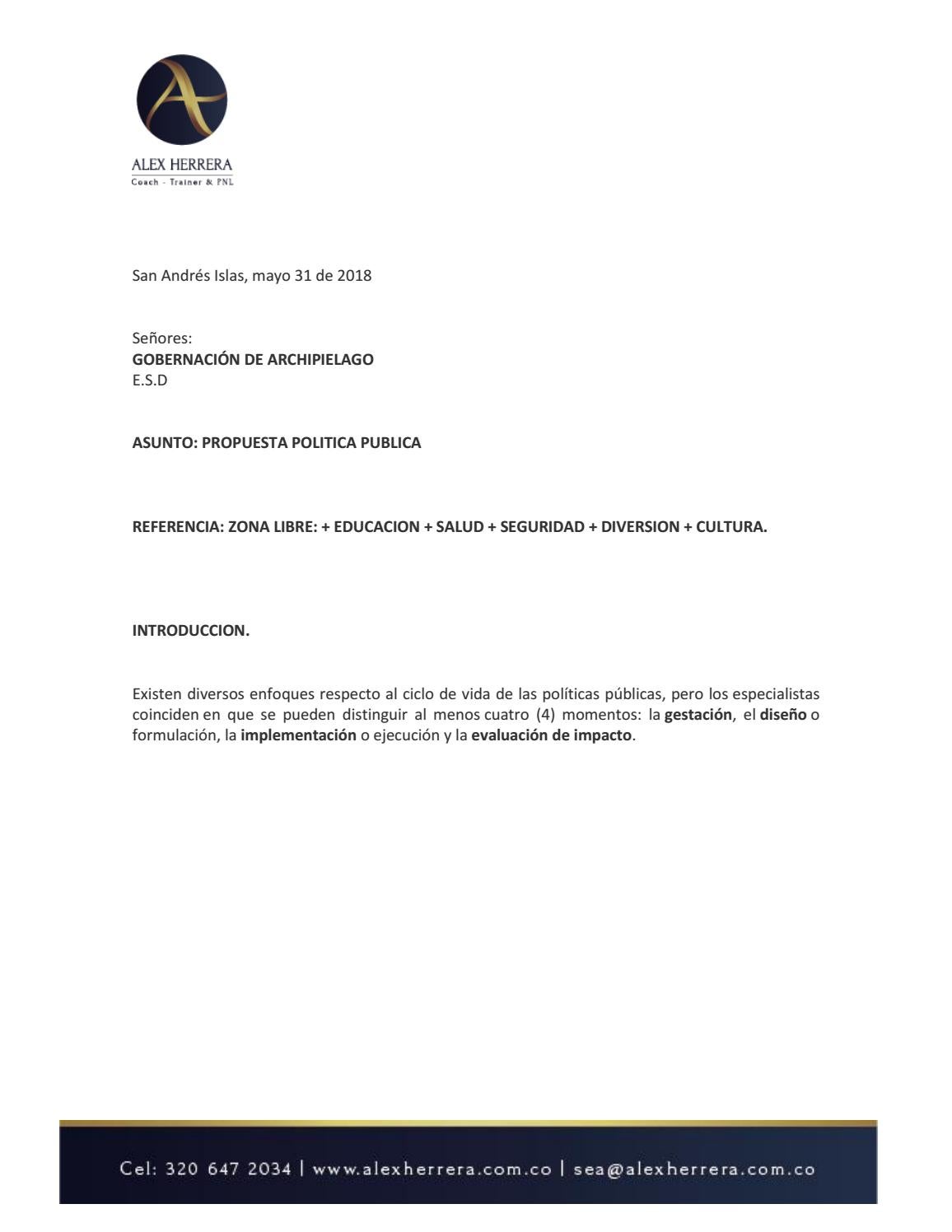 Propuesta san andres by Edwin Vallejo - Issuu