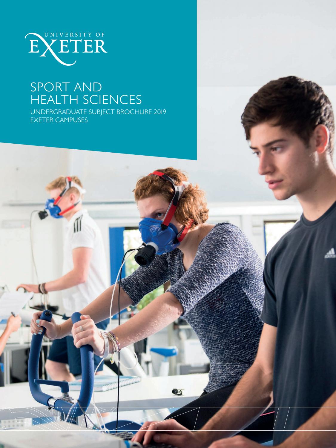 Sport Sciences undergraduate subject brochure 2019 by University of ...