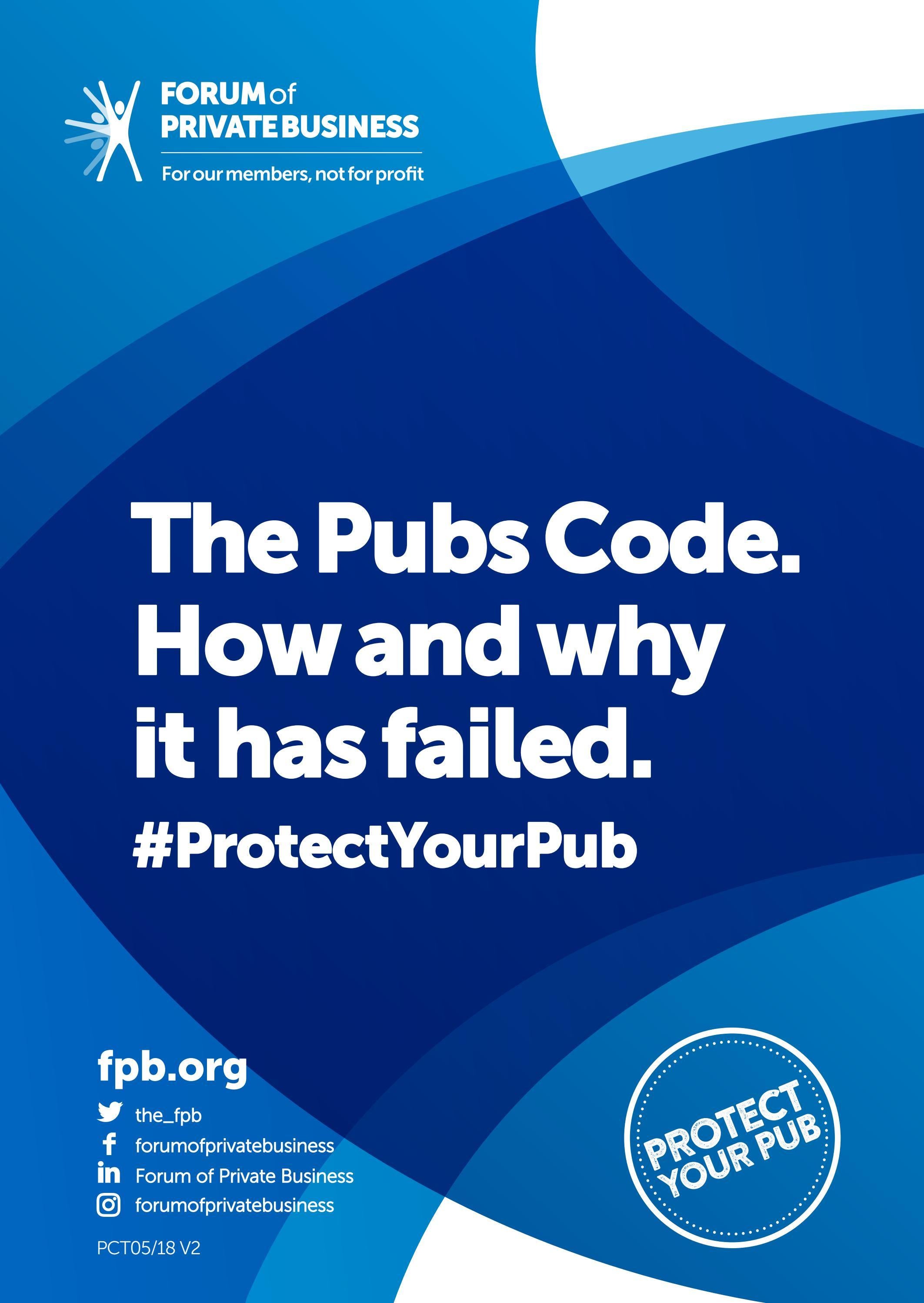 The Pubs Code: How and why it has failed - Conservatives by Forum of ...