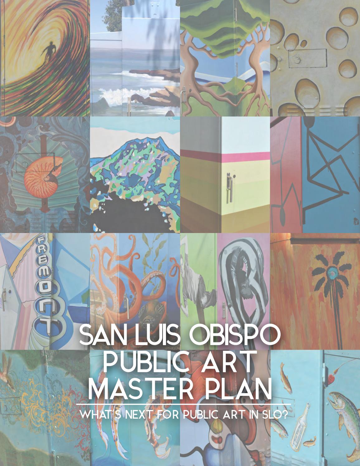 San Luis Obispo California Public Art Master Plan by Designing Local ...