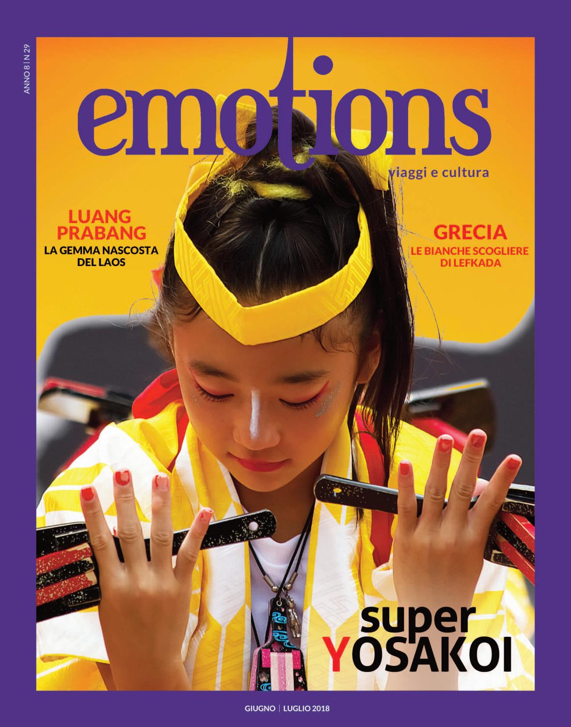 Emotions magazine rivista viaggi e turismo giugno luglio 2018 anno8 n29 ...