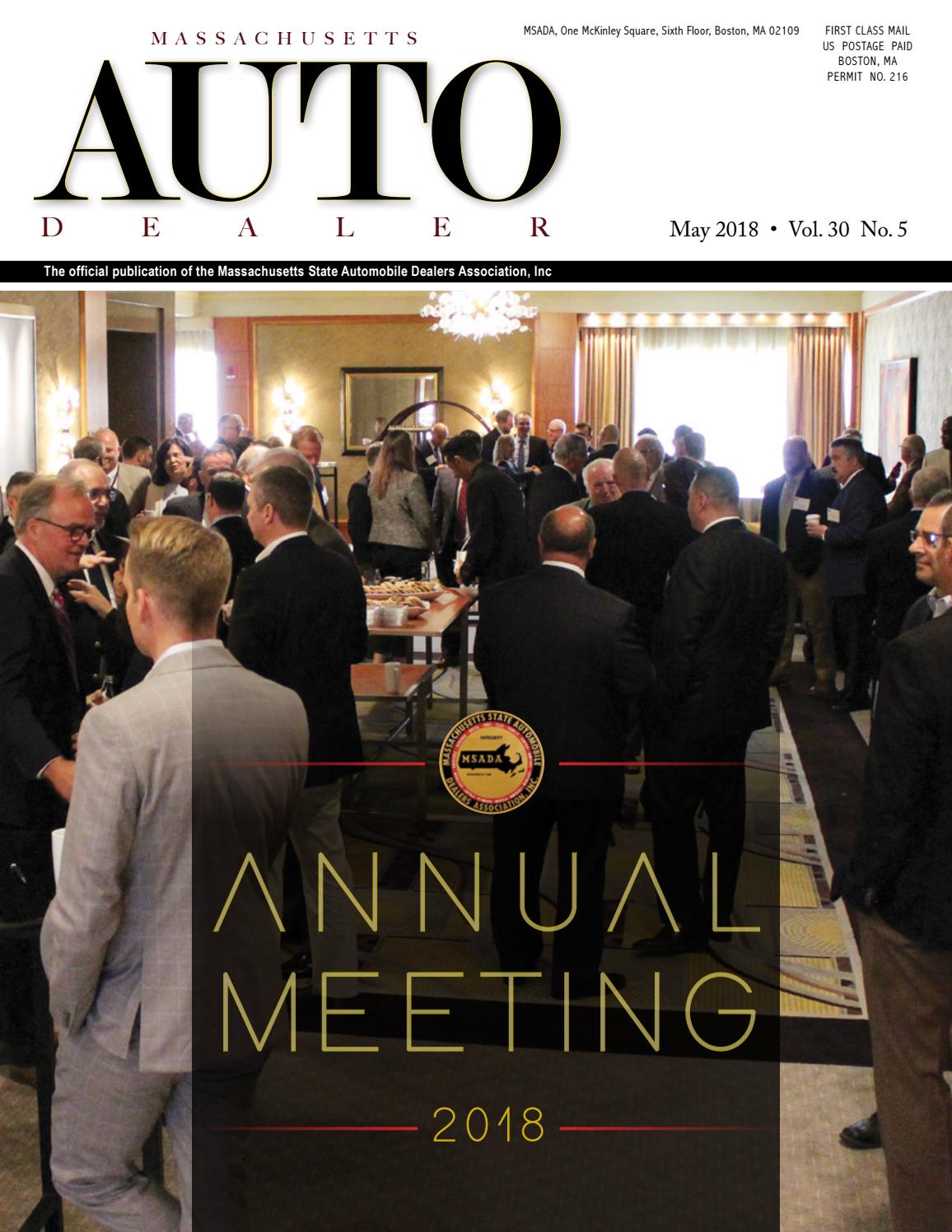 Massachusetts Auto Dealer Magazine May 2018 by Massachusetts State ...
