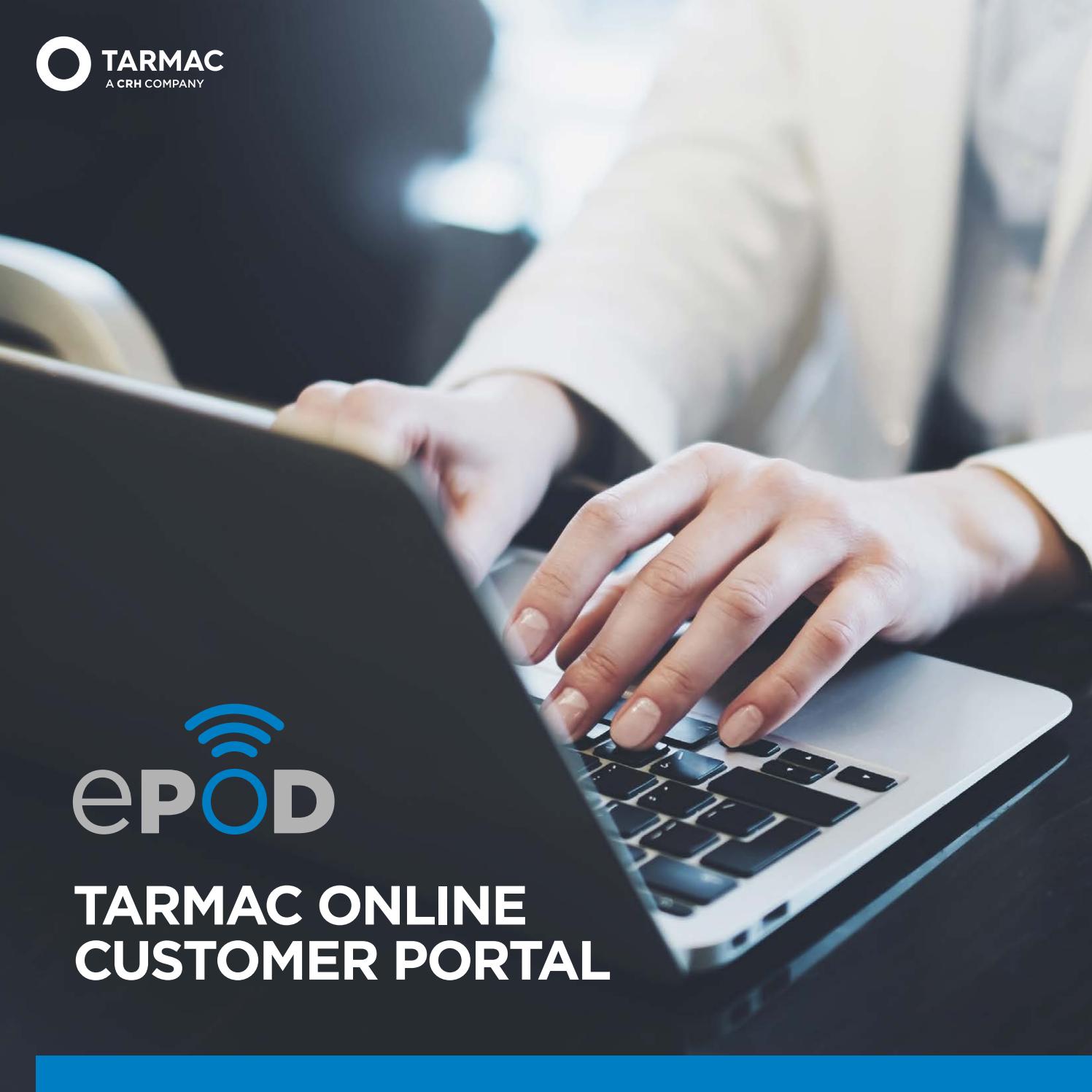 Epod portal guide by Tarmac - Issuu