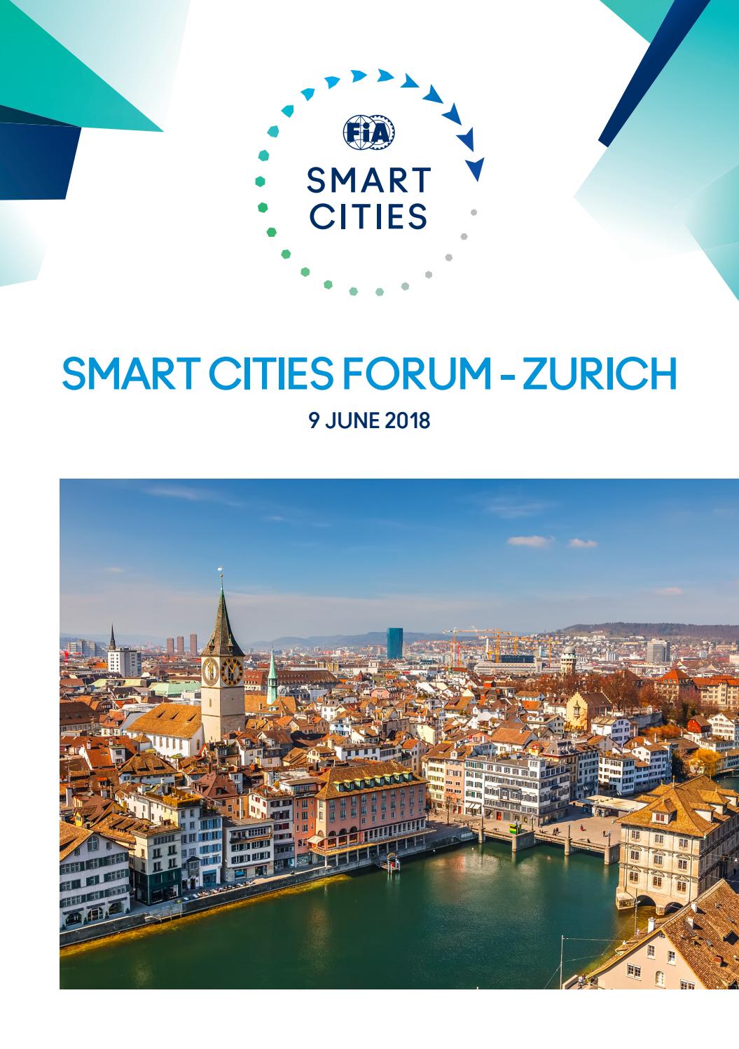 FIA Smart Cities - Zurich, SWITZERLAND by Fédération Internationale de ...