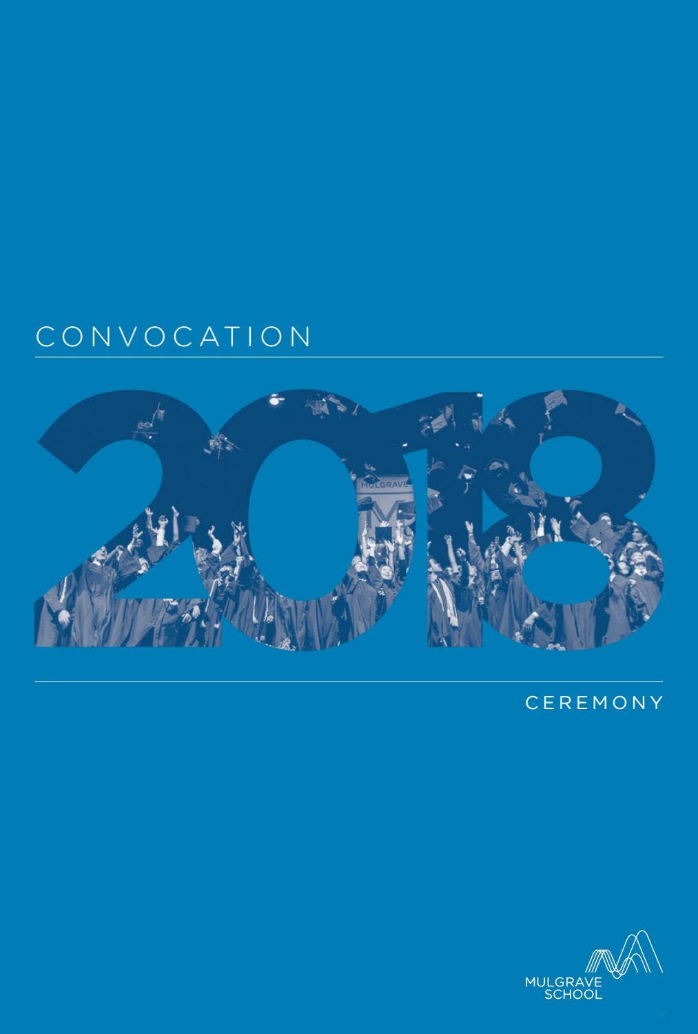 Mulgrave's Convocation Booklet 2018 by Mulgrave School - Issuu