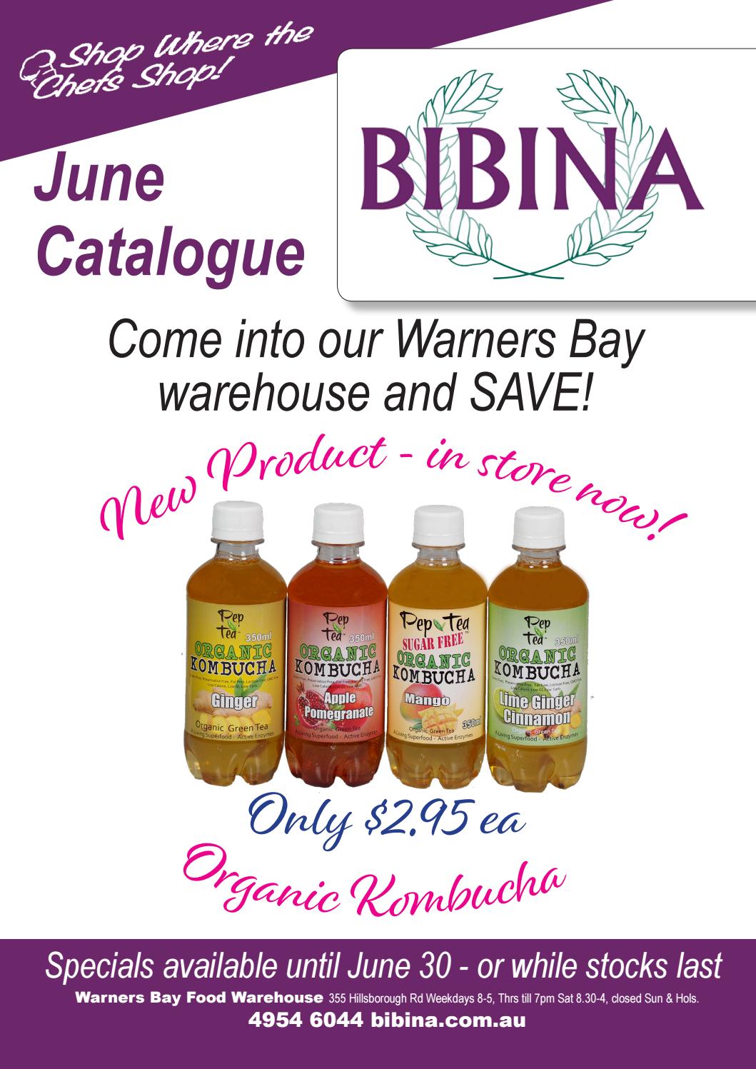 Bibina's June 2018 catalogue by Bibina Food Warehouse - Issuu