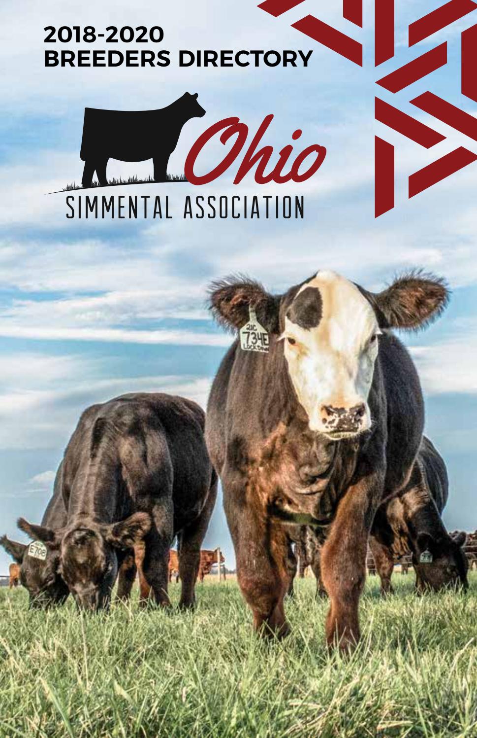 Ohio Simmental Association Breeders Directory 2018-2020 by Generation 6 ...