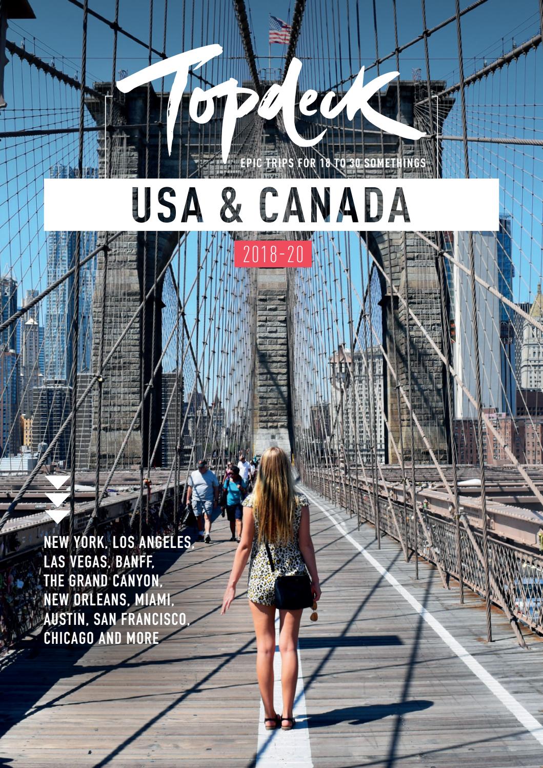 (ZAR) Topdeck | North America 2019-20 by Topdeck Travel - Issuu