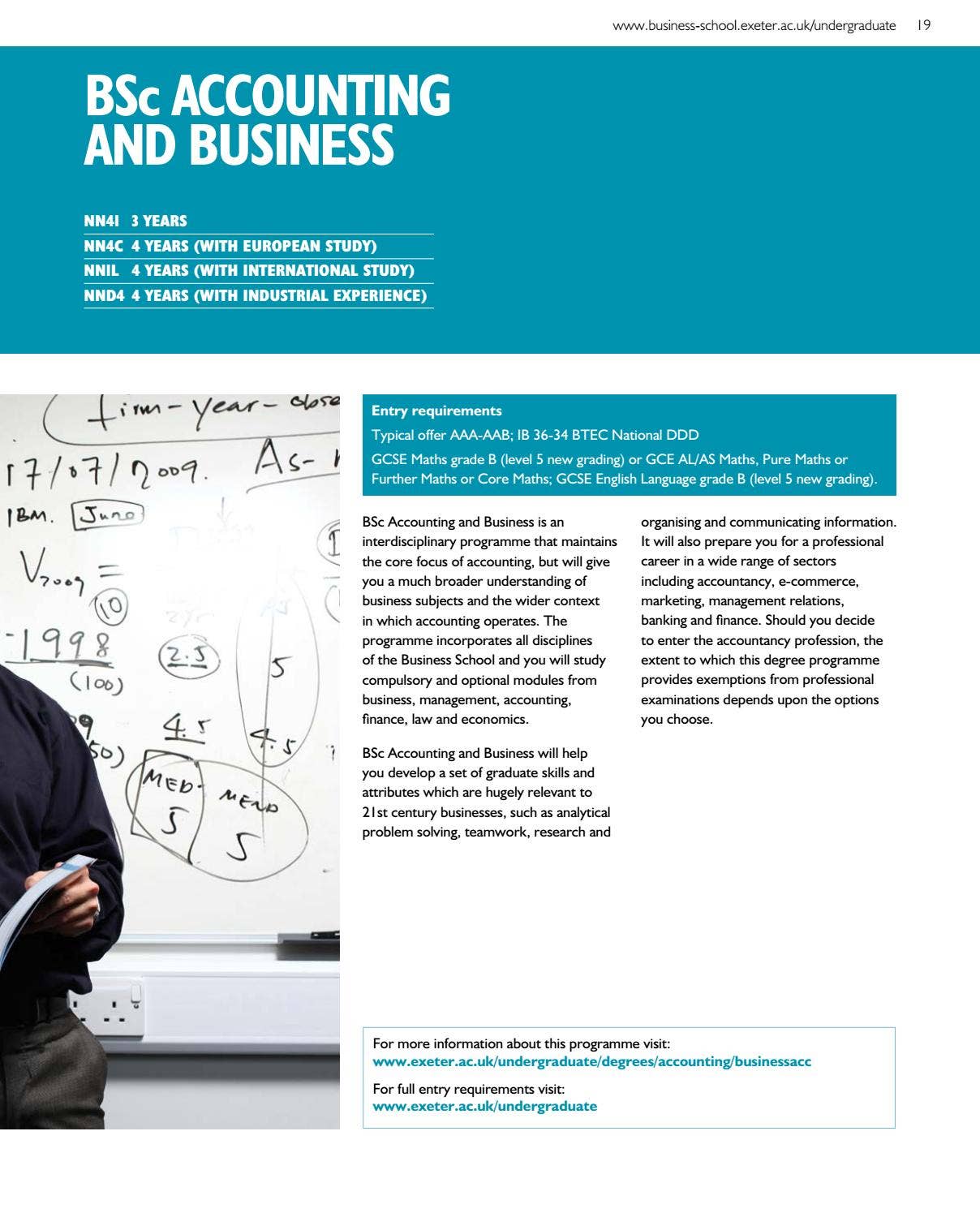 Business School Undergraduate Prospectus 2019 by University of Exeter ...