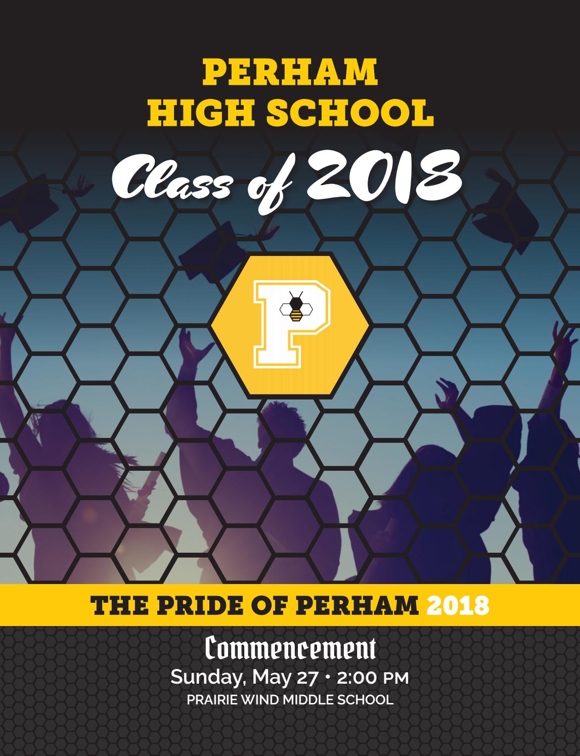 Perham High School Class of 2018 by Perham Focus - Issuu
