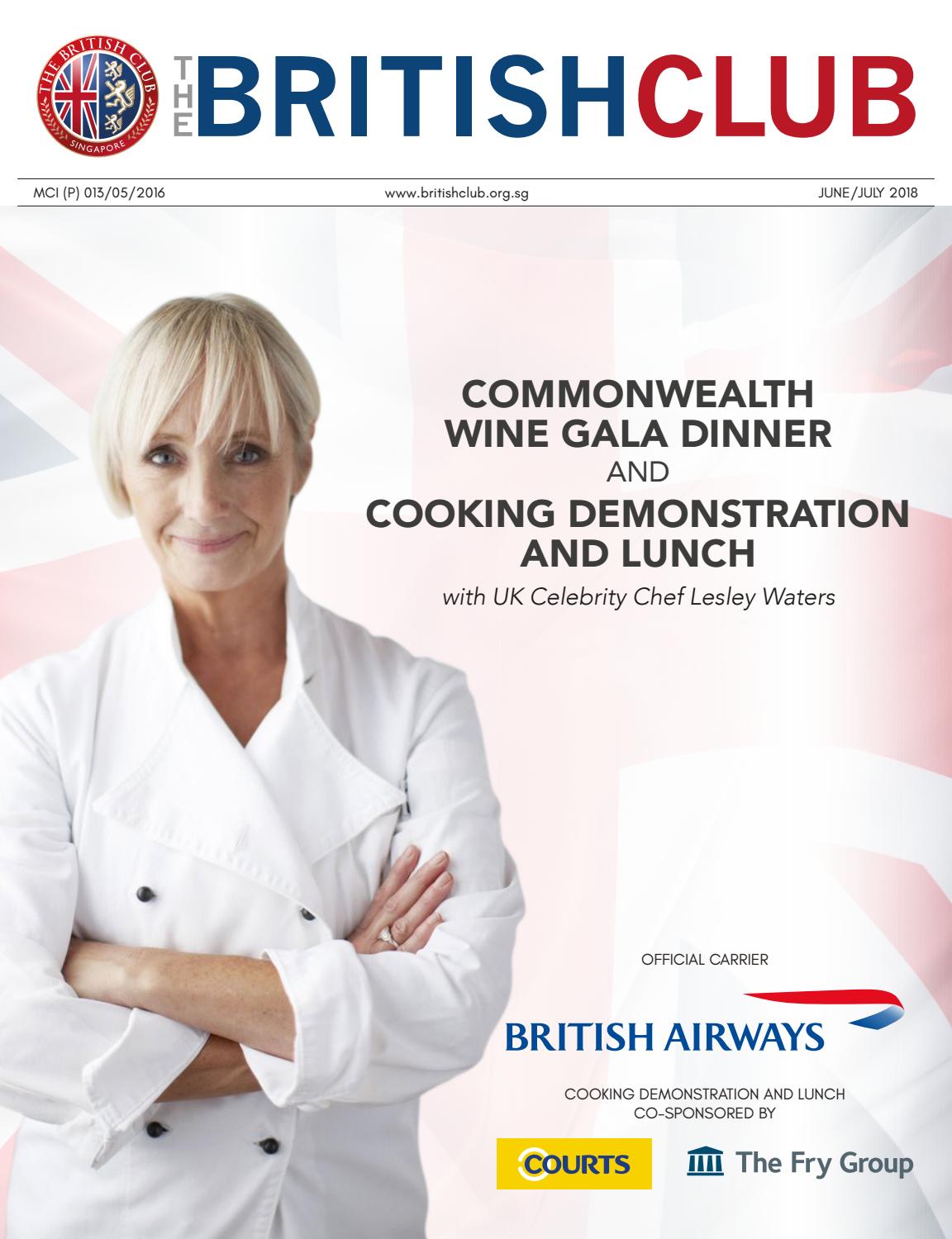 The British Club June July 2018 by The British Club - Issuu