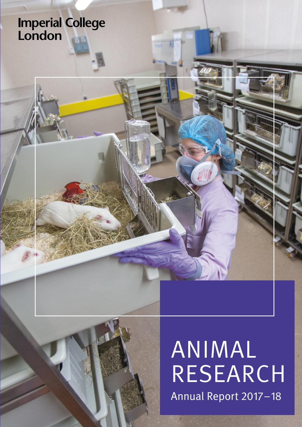 Animal Research Annual Report 2017-18 by Imperial College London - Issuu