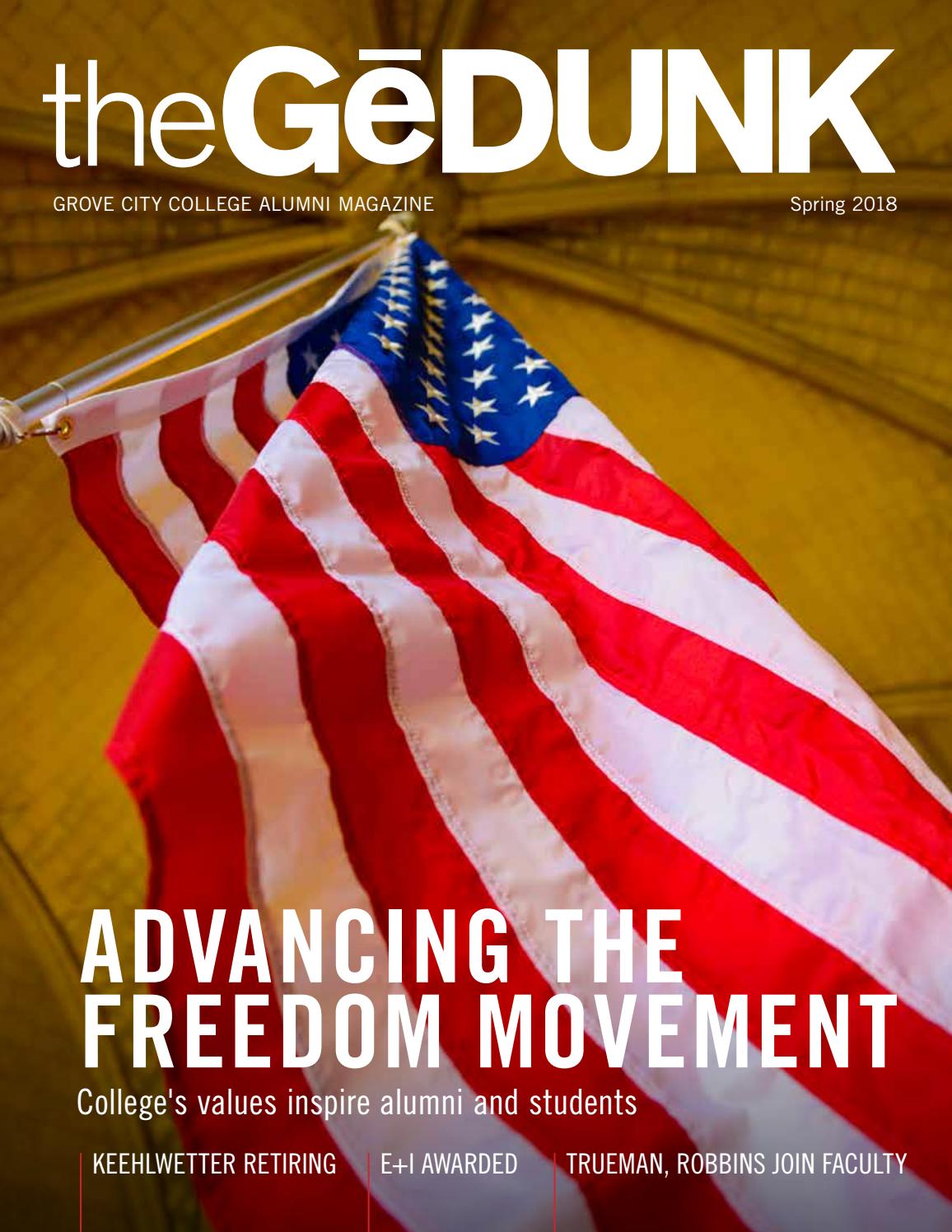 The GēDUNK Spring 2018 by Grove City College - Issuu