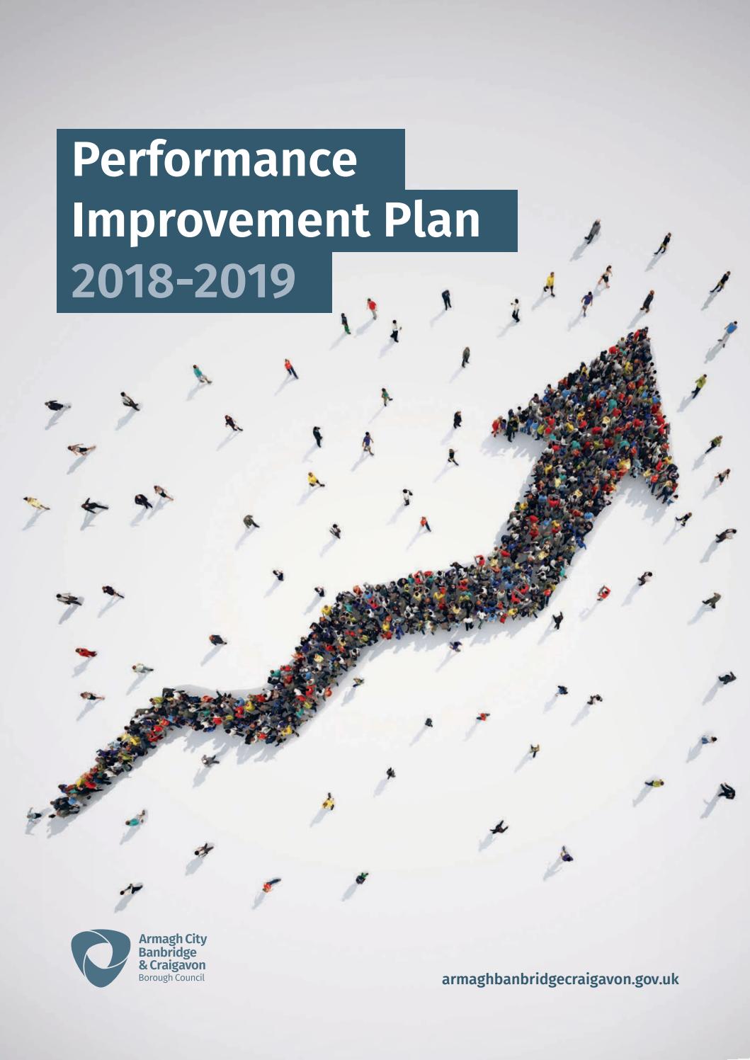 Performance Improvement Plan for 2018-2019 by Armagh City Banbridge ...