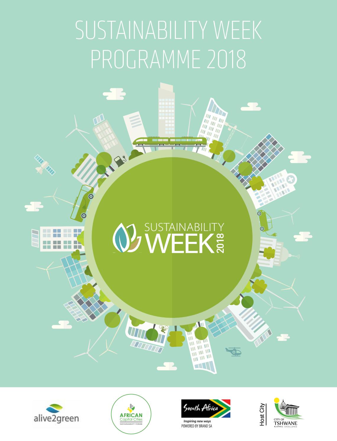 Sustainability Week programme 2018 by Green Economy Media - Issuu