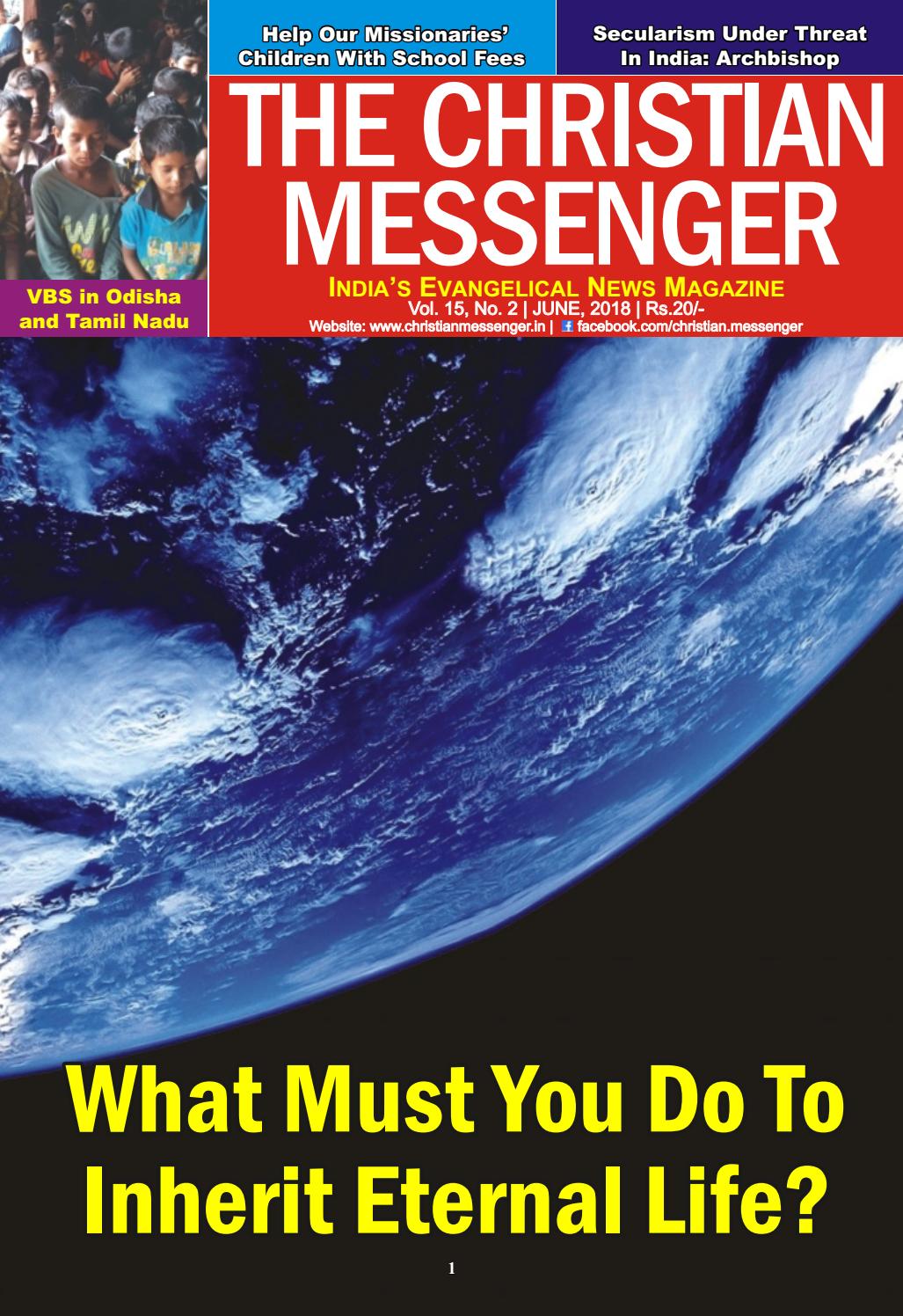 The Christian Messenger June 2018 English by Christian Messenger - Issuu