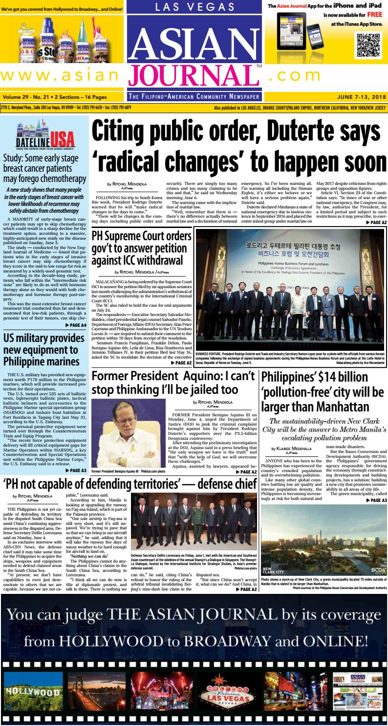 060718 - Las Vegas Edition by Asian Journal Community Newspapers - Issuu