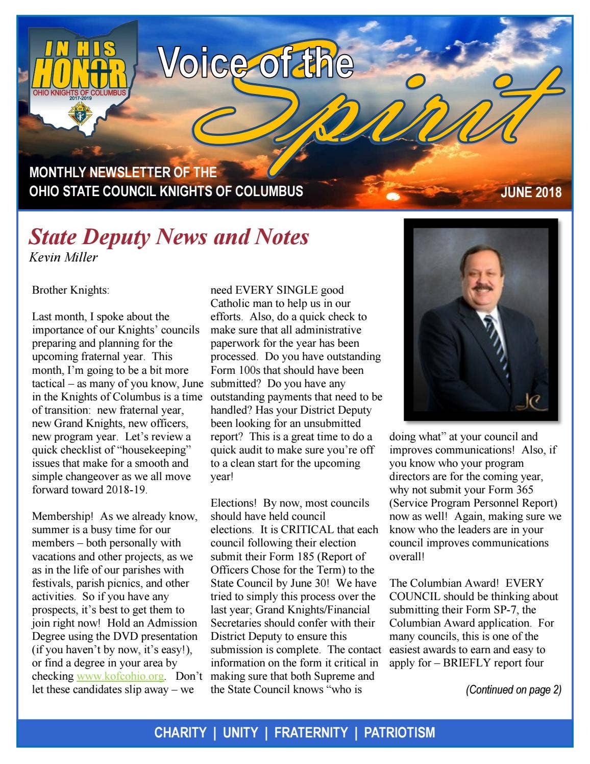 June 2018 Voice of the Spirit by Ohio State Council - Issuu