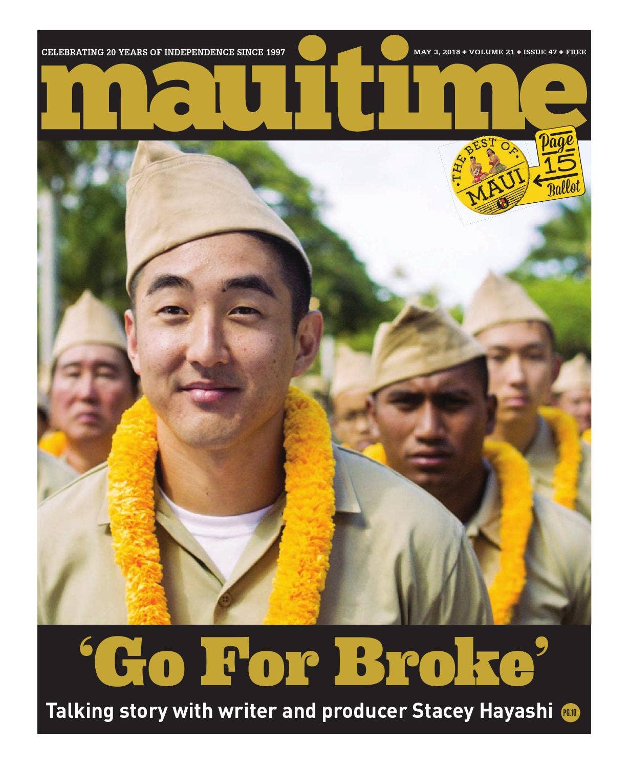 21.47 Stacey Hayashi Go For Broke Film May 03, 2018, Volume 21, Issue ...