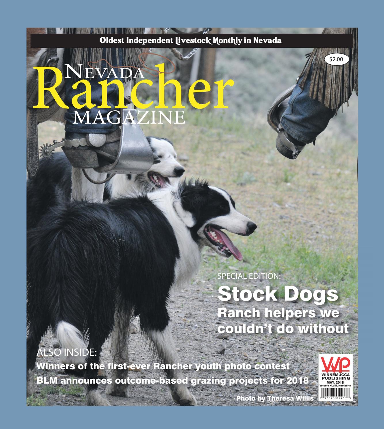 2018 May Nevada Rancher Magazine by Winnemucca Publishing - Issuu