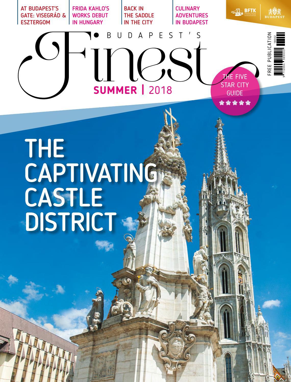 Budapest's Finest 2018 Summer by Budapest Brand Nonprofit Zrt. - Issuu