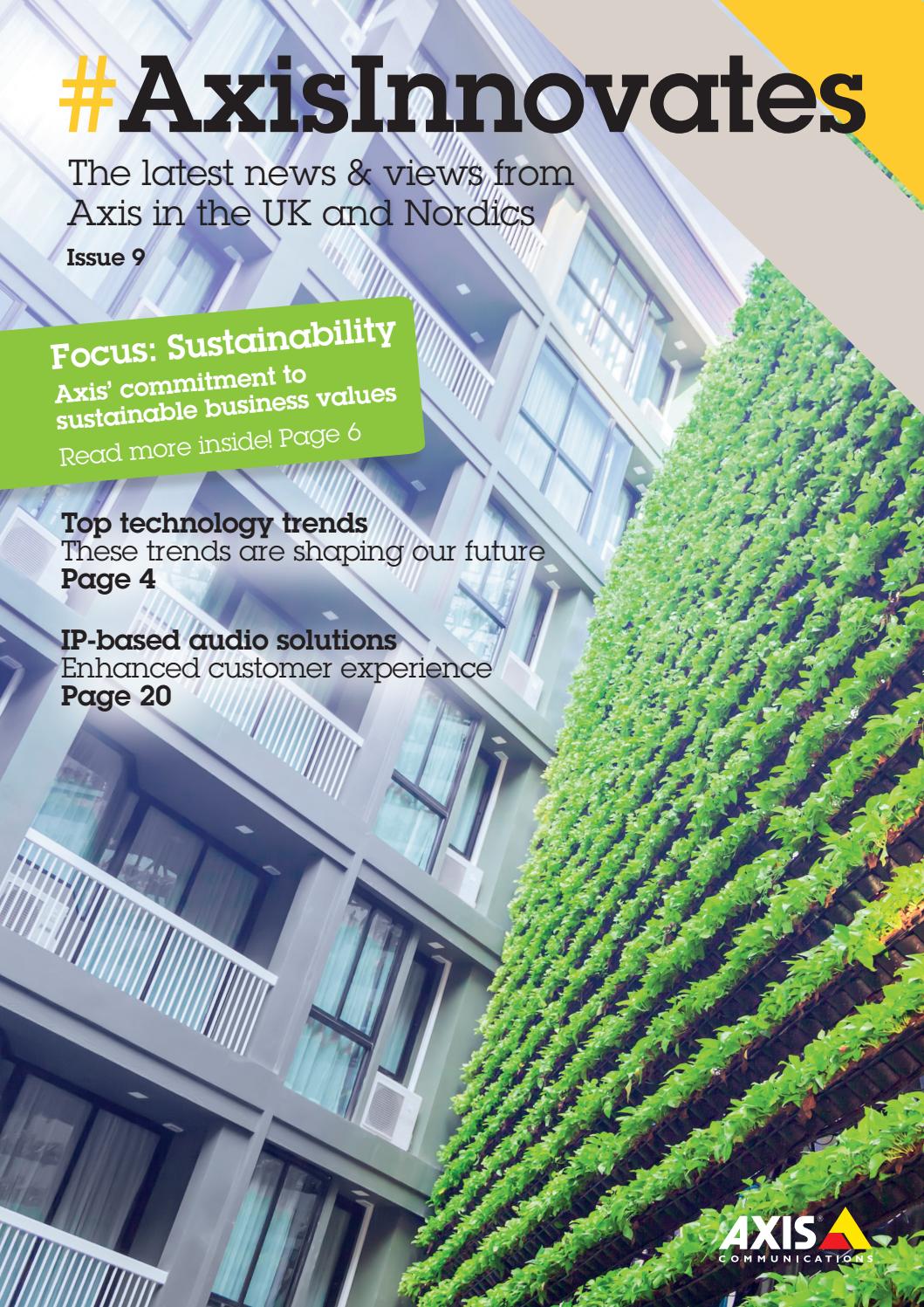 Axisinnovates June 2018 by Axis Communications - Issuu