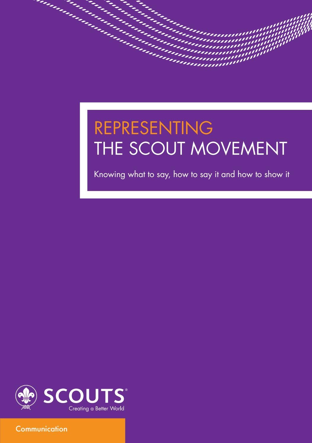 Representing the Scout Movement by World Organization of the Scout ...