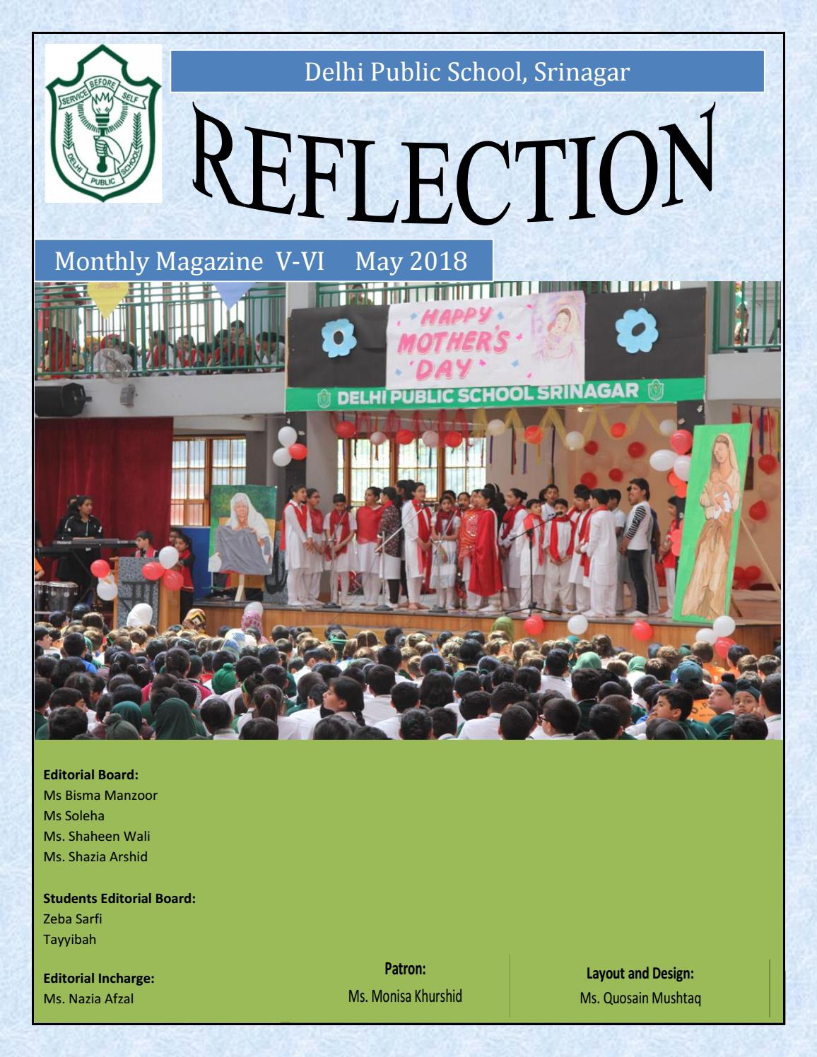 Reflection / Class Magazine / Primary Wing / May 2018 by Delhi Public ...