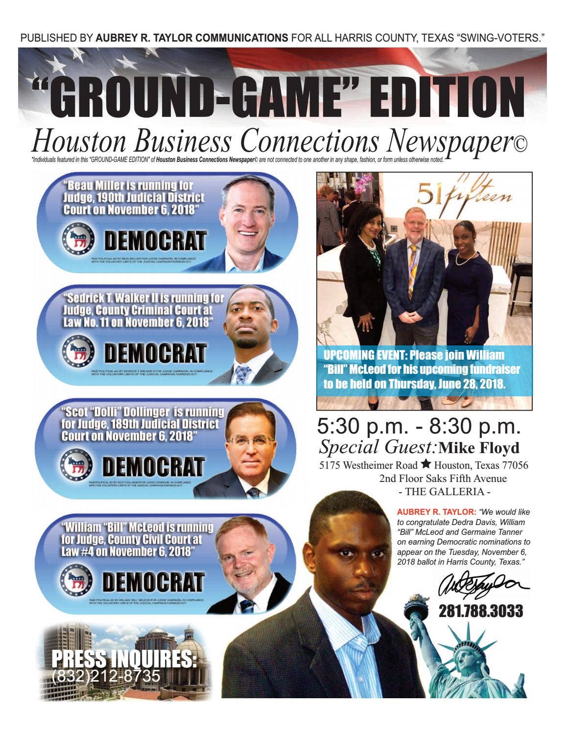 Meet Beau Miller, Sedrick T. Walker, Scot Dollinger and William "Bill ...