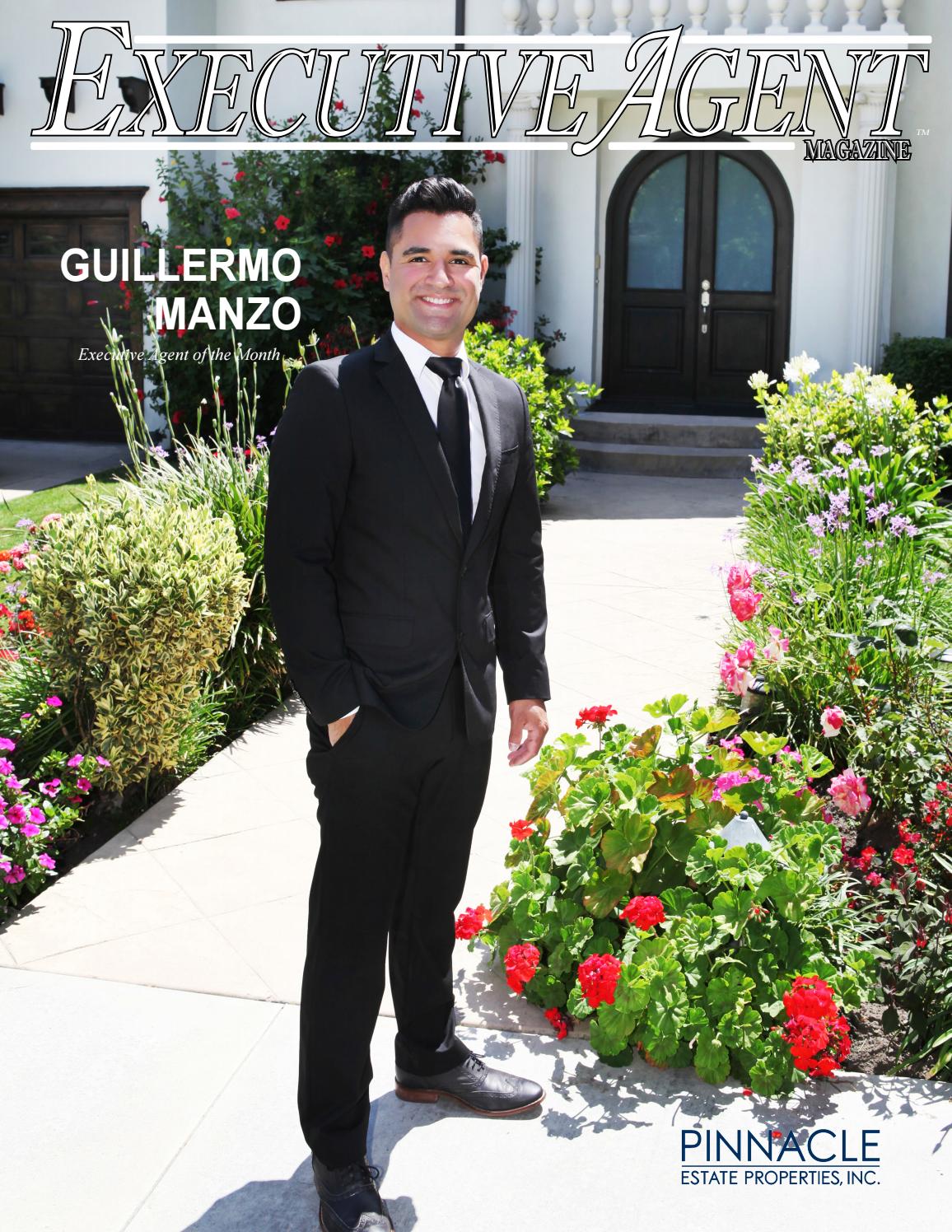 GUILLERMO MANZO by Executive Agent Magazine - Issuu