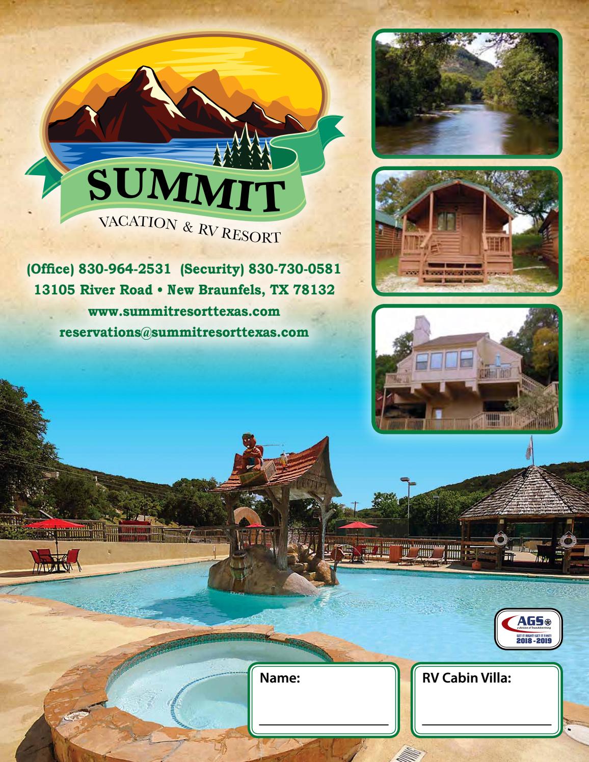 Summit Vacation & RV Resort by AGS/Texas Advertising - Issuu