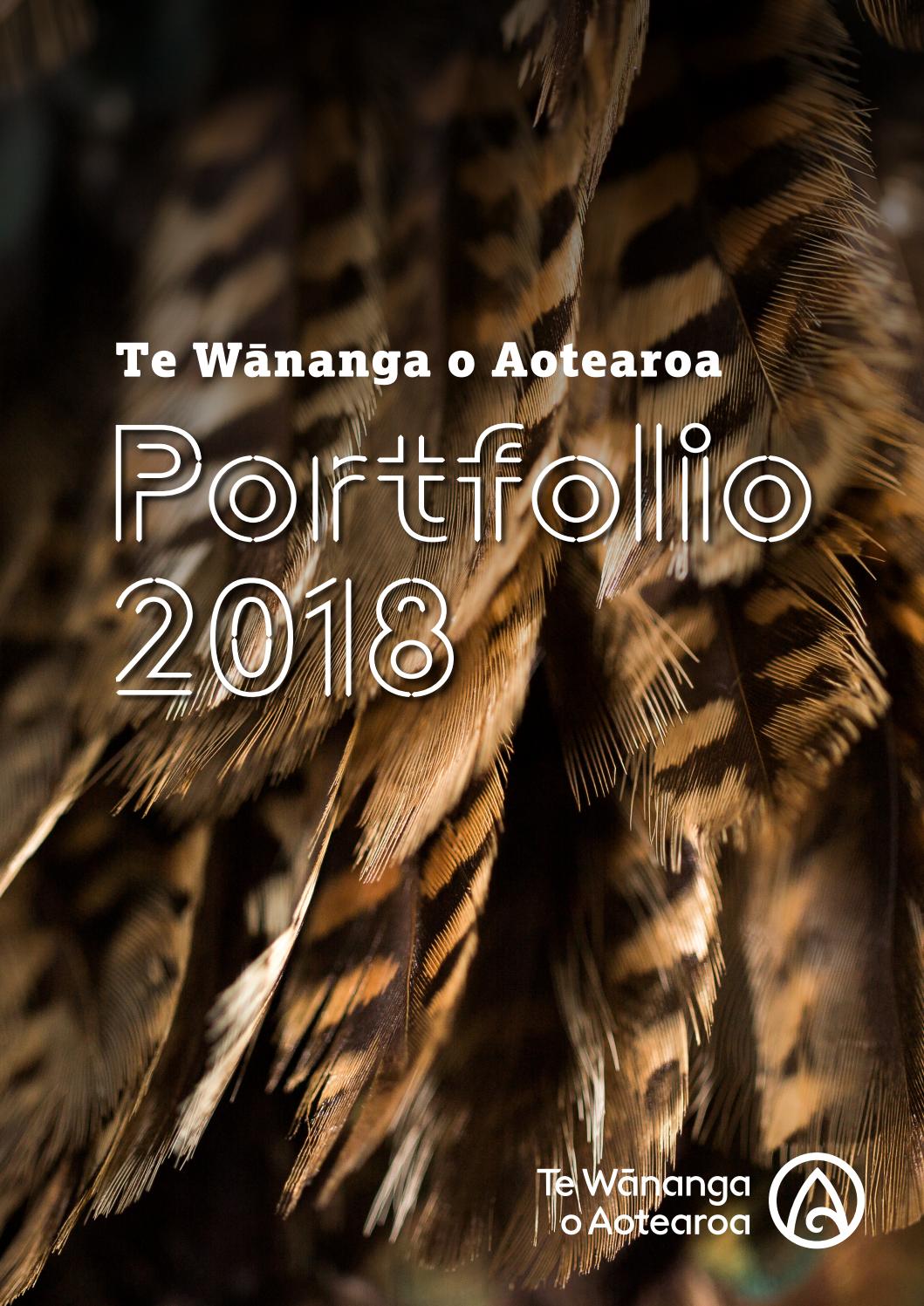 Twoa portfolio 2018 by Te Wananga o Aotearoa - Issuu
