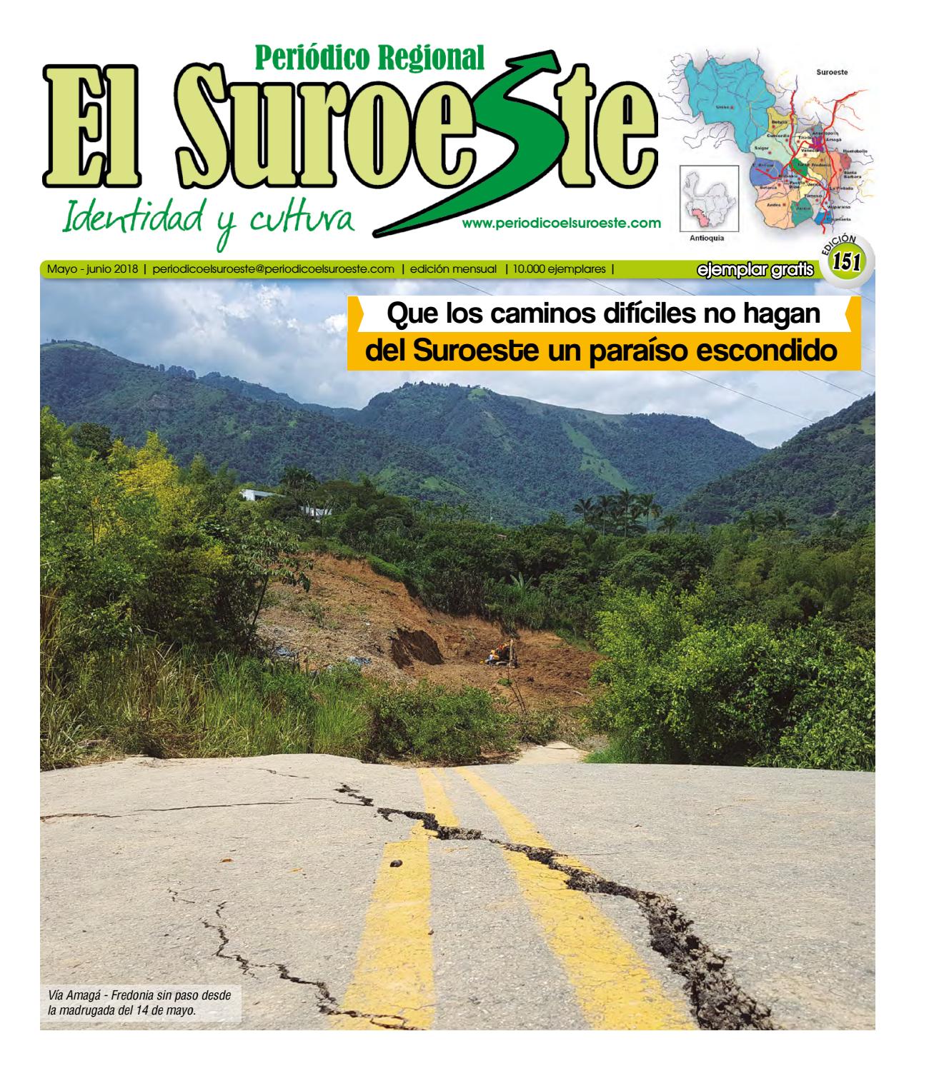 Periódico El Suroeste edición 151 mayo-junio 2018 by Periódico EL ...