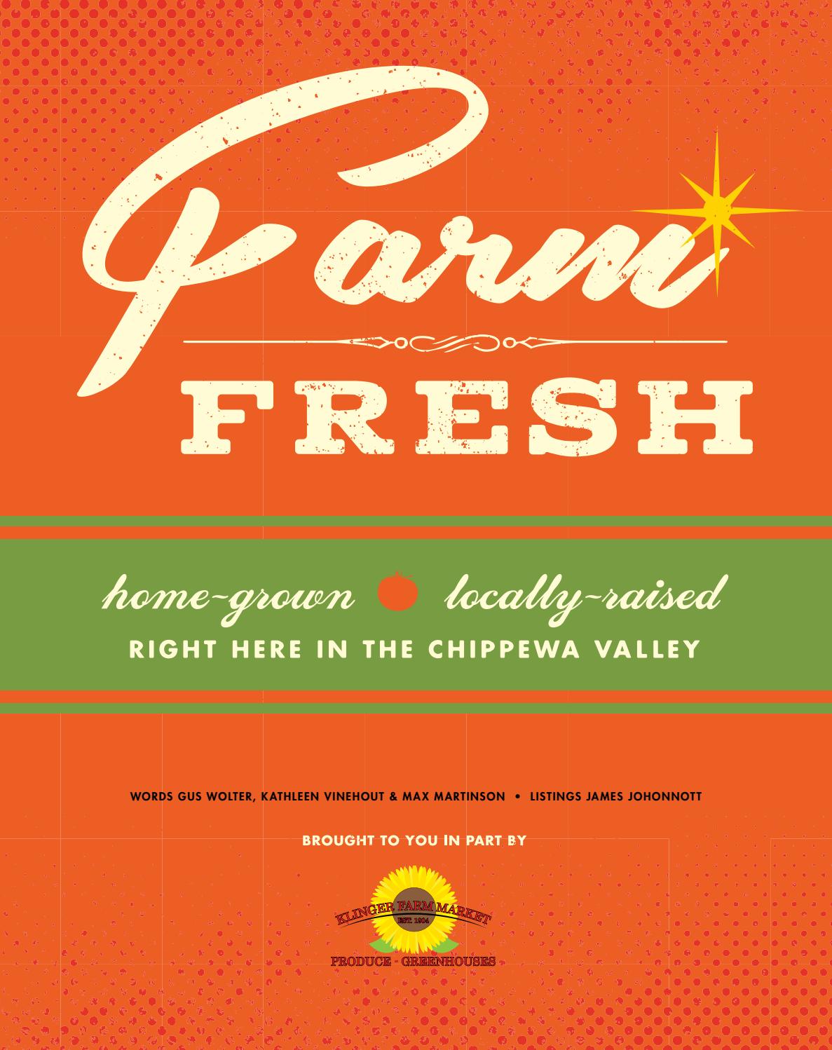 Farm Fresh 2017 by Volume One Magazine - Issuu