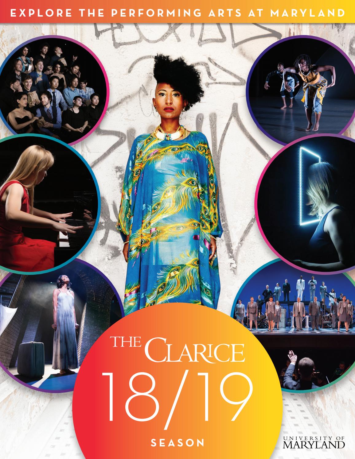 The Clarice 2018-19 Season Guide by The Clarice Smith Performing Arts ...